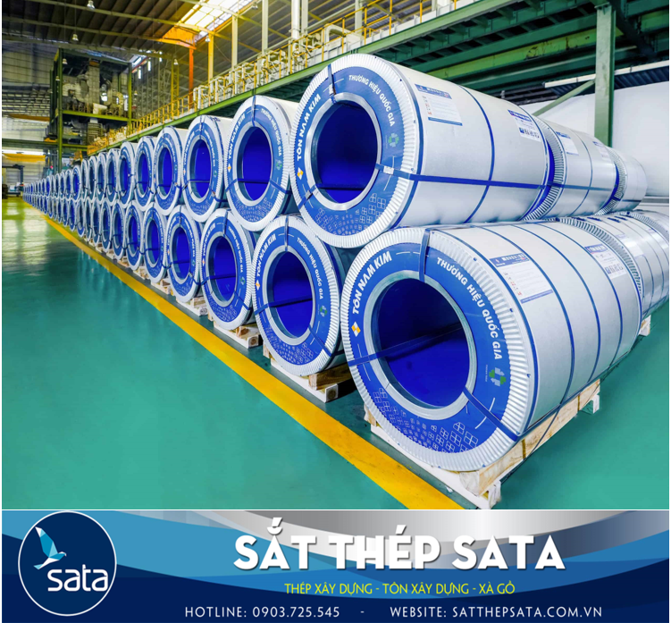 Giá Tôn cuộn Nam Kim - Cập nhật giá mới nhất 2025, rẻ nhất thị trường